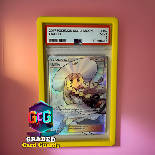 Graded Card Guards - Yellow - EVOLVED² – Onestoppokeshop
